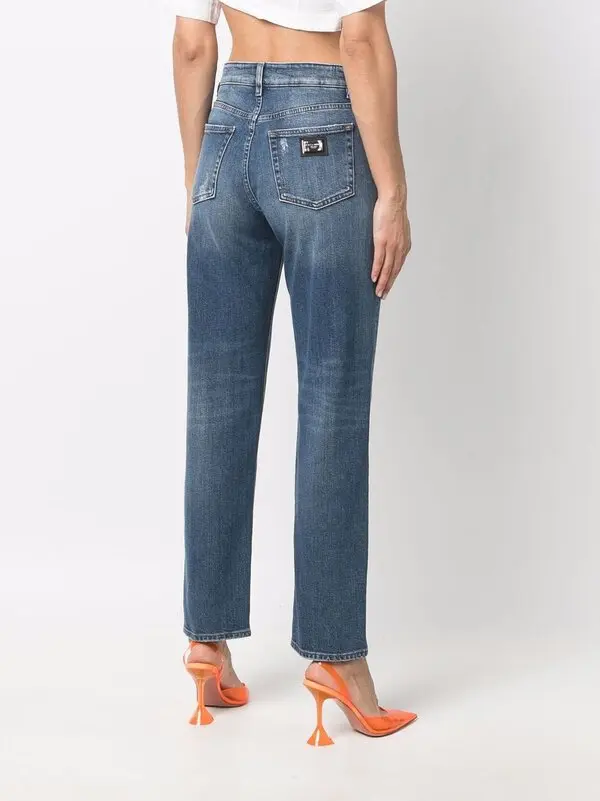 Dolce & Gabbana Distressed Boyfriend Jeans