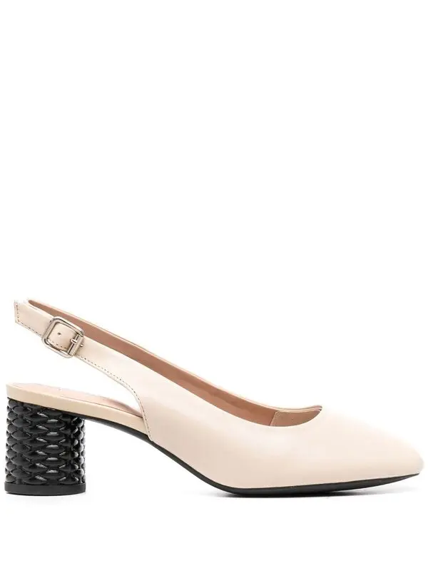 Geox 65mm Slingback Block-heel Pumps