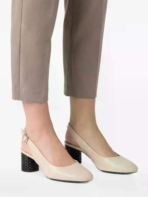 Geox Block-heel Slingback Pumps