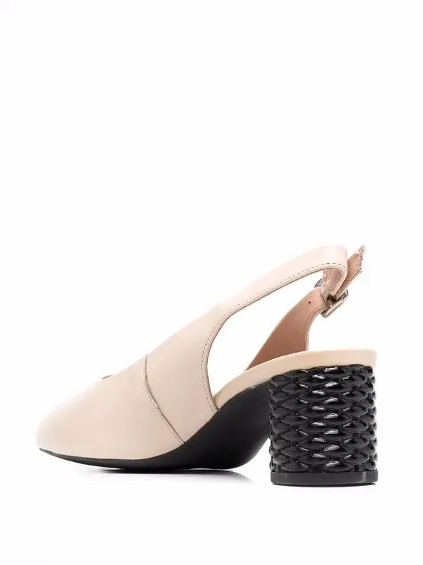 Geox 65mm Slingback Block-heel Pumps