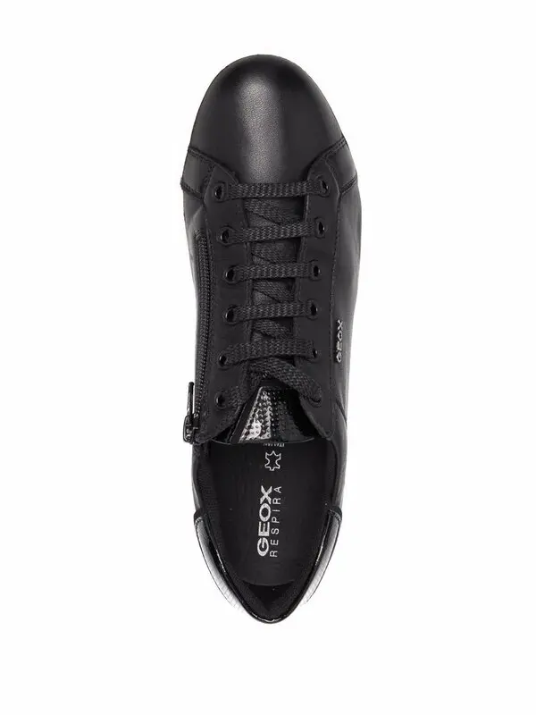 Geox Logo Plaque Lace-up Sneakers