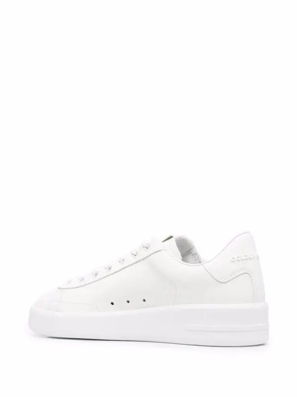GOLDEN GOOSE Purestar Leather Sneakers - White