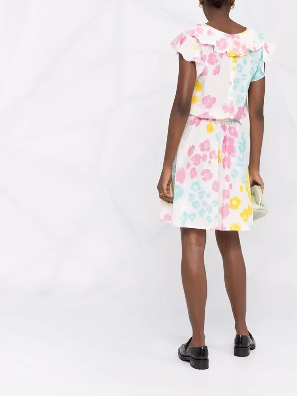 Moschino Floral-print Playsuit