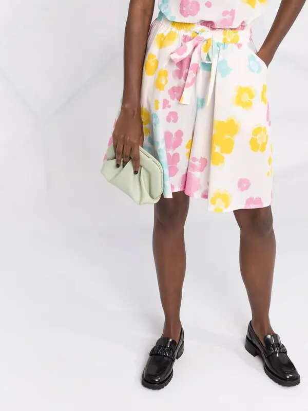 Moschino Floral-print Playsuit