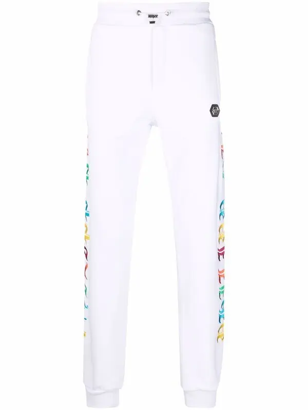 Philipp Plein Gothic Plein Logo Track Pants