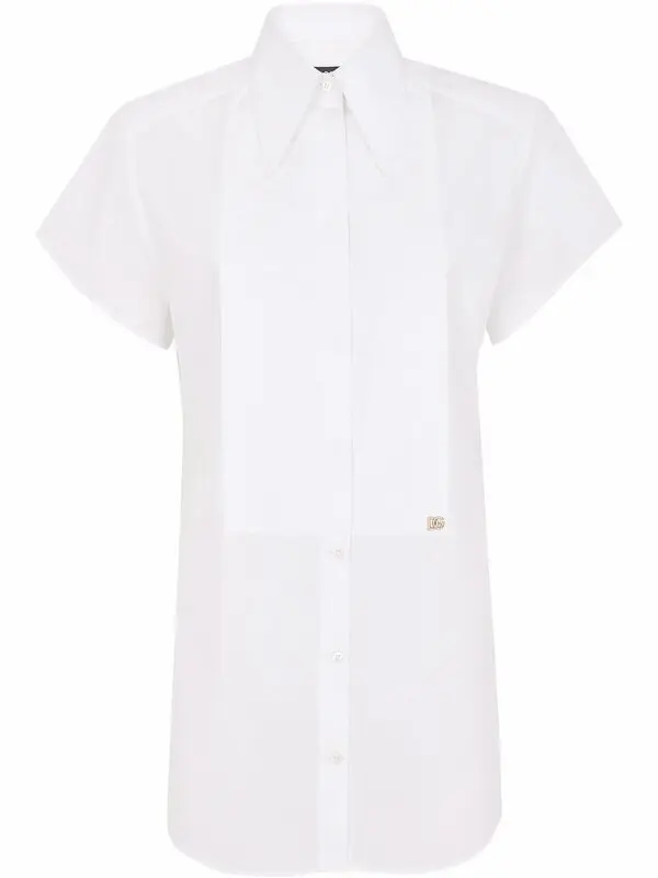 Dolce & Gabbana Dg-logo Poplin Shirt
