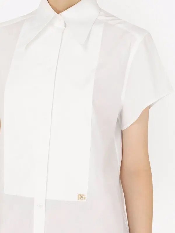 Dolce & Gabbana Dg-logo Poplin Shirt