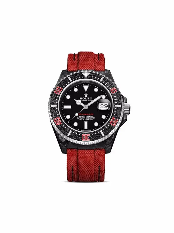 DIW (DESIGNA INDIVIDUAL WATCHES) Customised Diw Sea-dweller 43mm Watch - Black