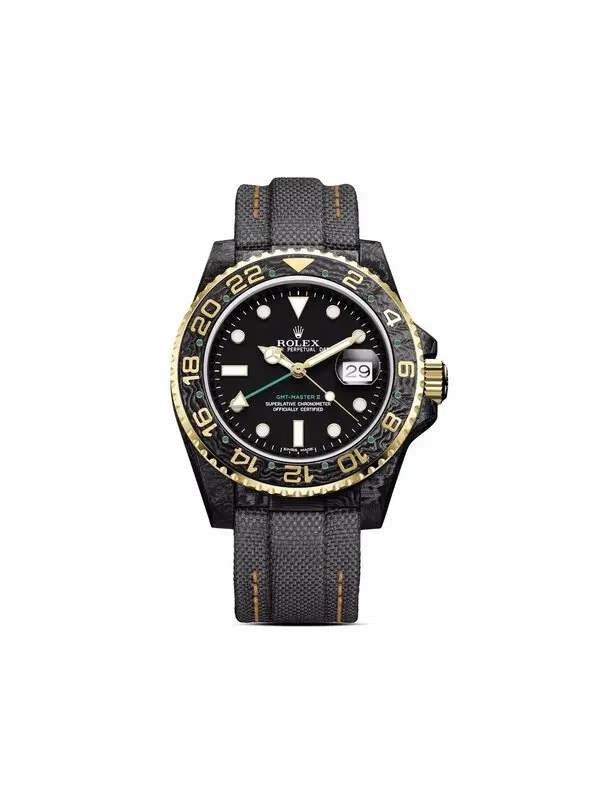 DIW (DESIGNA INDIVIDUAL WATCHES) Customised Gmt-master Ii 40mm Watch - Black