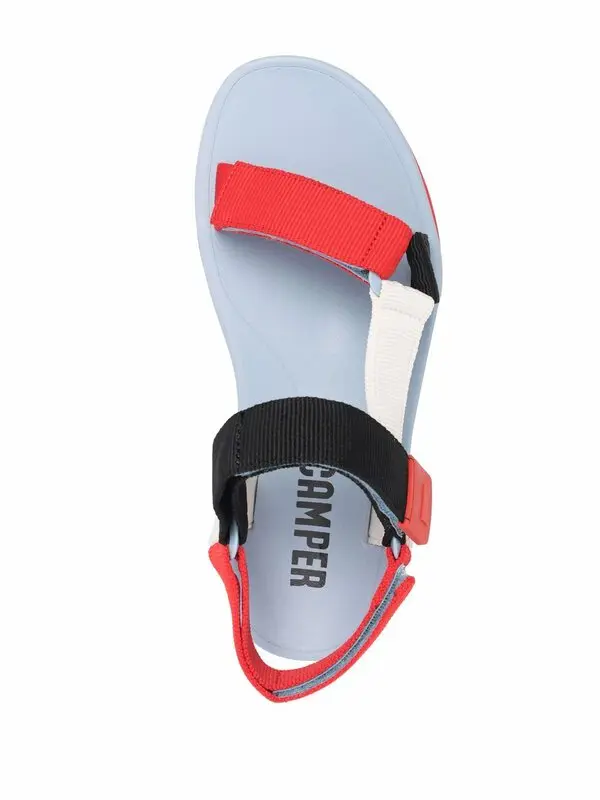 Camper X Sailgp Match Touch-strap Sandals
