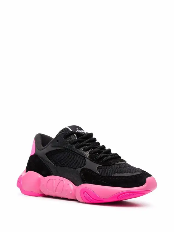 Valentino Garavani Bubbleback Low-top Sneakers - Black
