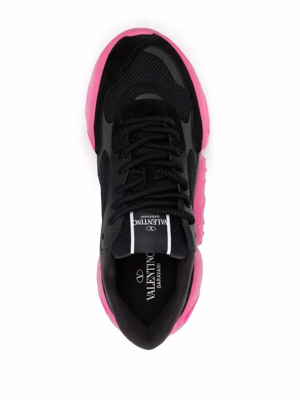 Valentino Garavani Bubbleback Low-top Sneakers - Black