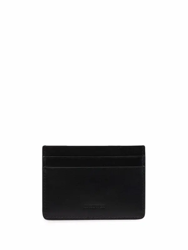 JIL SANDER Debossed-logo Cardholder - Black