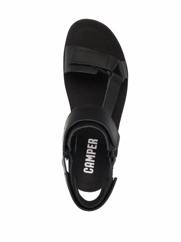 Camper Oruga Up Platform Sandals - Black