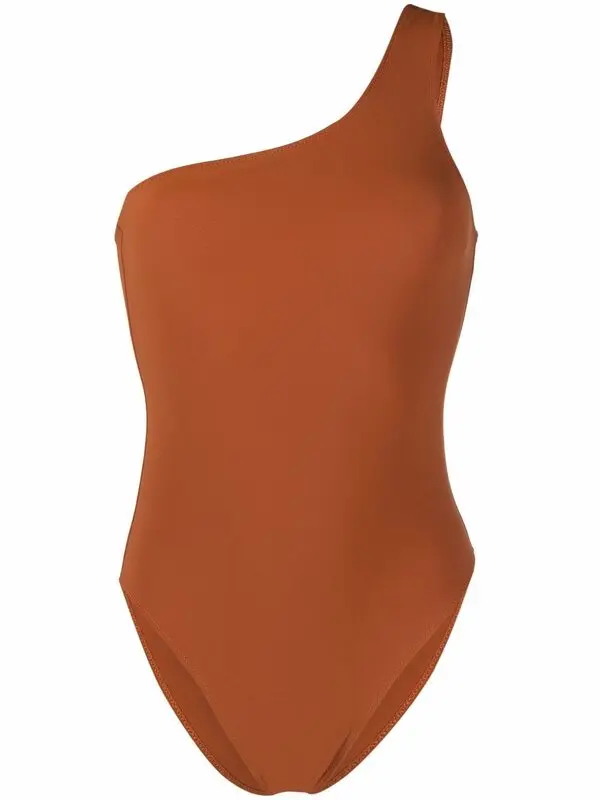 LIDO Venti Nove Off-shoulder One-piece - Brown