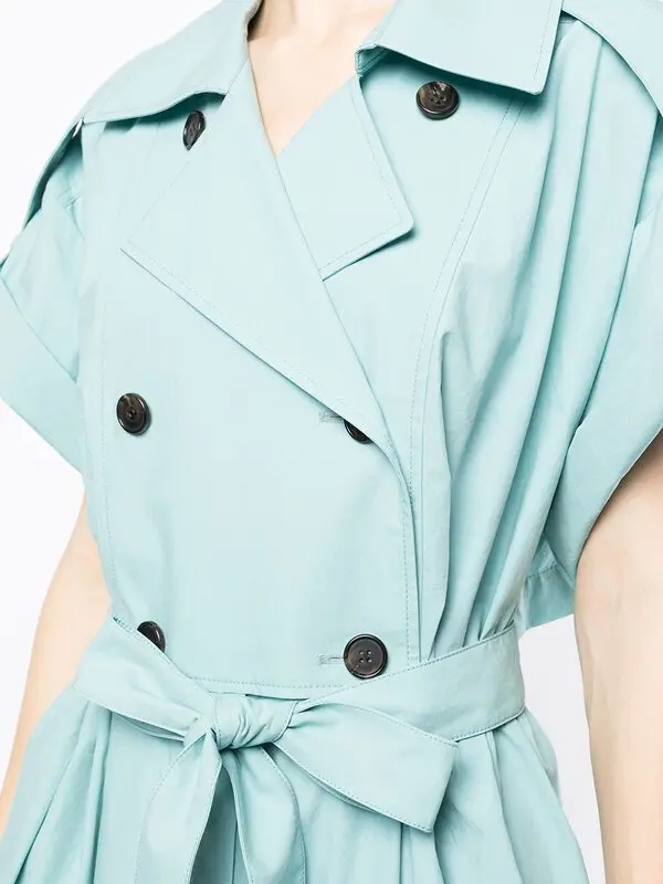 JUUN.J Double-breasted Trench Jumpsuit