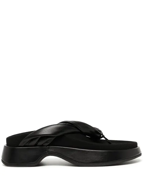REIKE NEN Twist-strap Platform Flip-flops