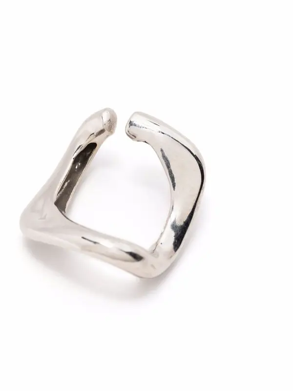BEATRIZ PALACIOS Large Recycled Ear Cuff - Silver