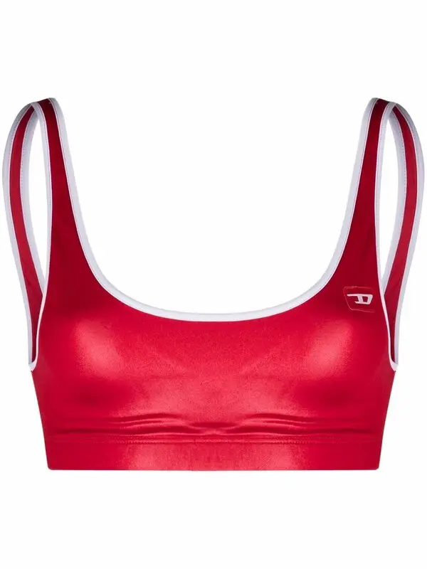 DIESEL® Logo Patch Sports Bra