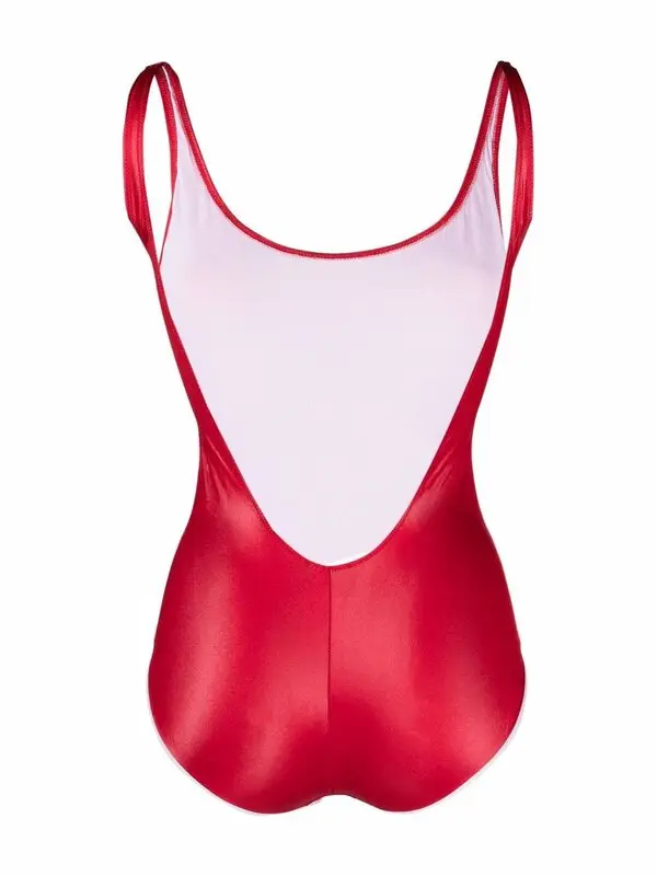 DIESEL® Logo Fitted Swimsuit