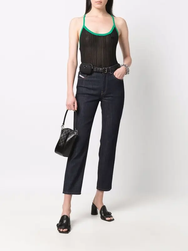 DIESEL® Pleated Two-tone Vest