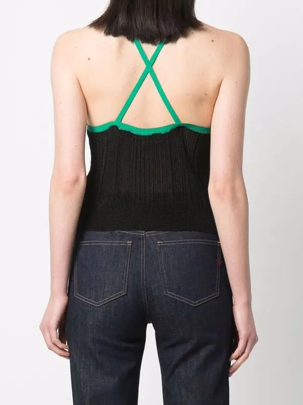DIESEL® Pleated Two-tone Vest