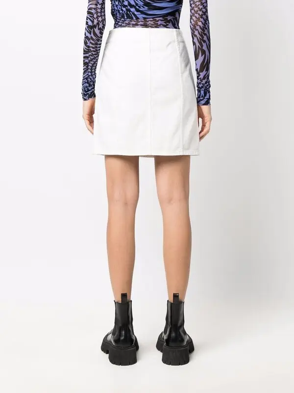 Givenchy Asymmetric Padlock Skirt