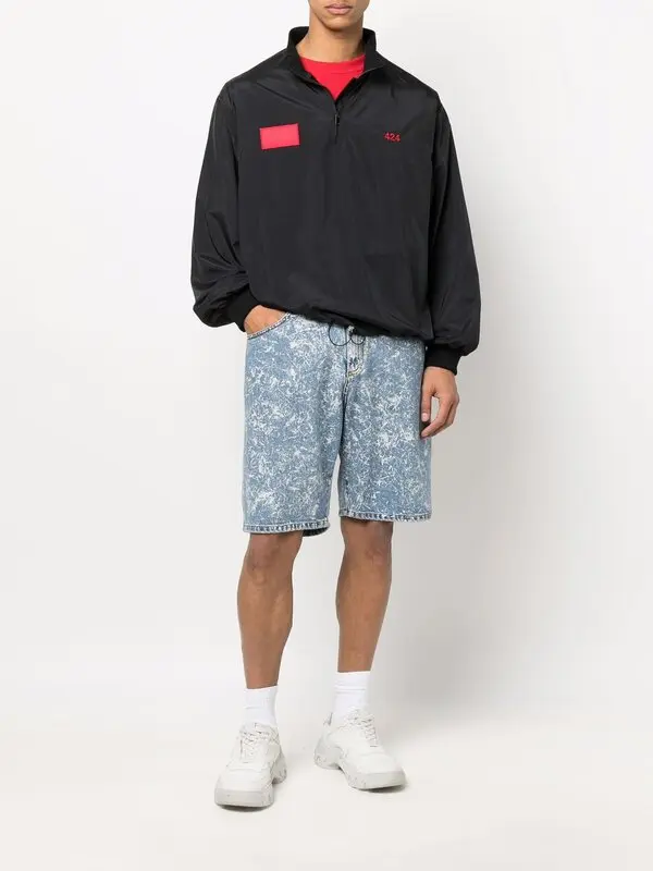 424 Logo-embroidered Windbreaker Jacket