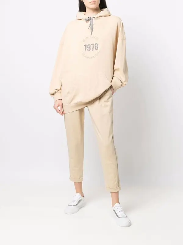 Brunello Cucinelli Logo-print Pullover Hoodie