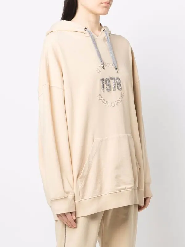 Brunello Cucinelli Logo-print Pullover Hoodie