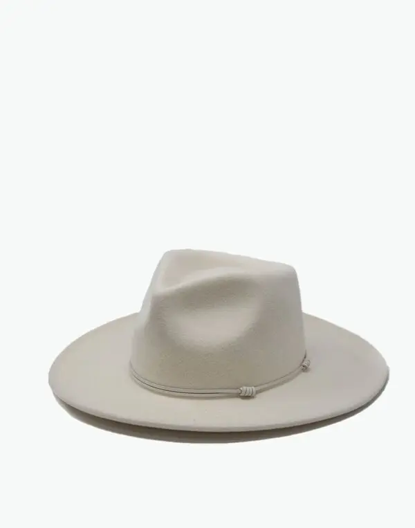 MADEWELL x WYETH WOOL HAT ? NEW Wyeth x Madewell 100% Wool Wide Brim Hat Navy Blue  main image 3