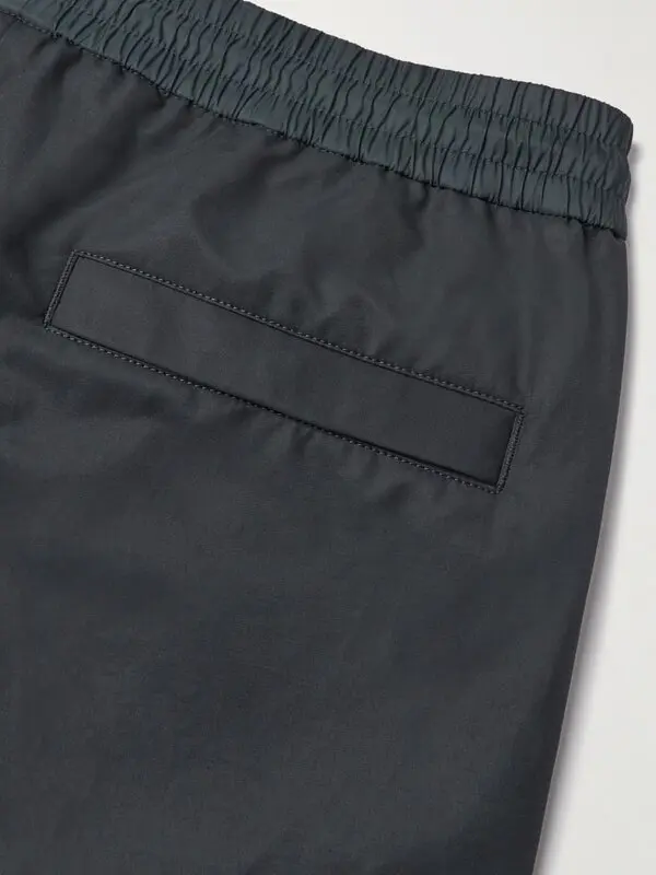 Moncler Straight-leg Logo-print Cotton-blend Shell Track Pants