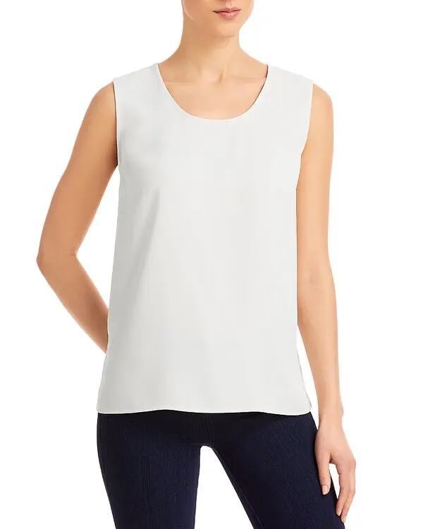 Caroline Rose Basic Tank Top - Ivory