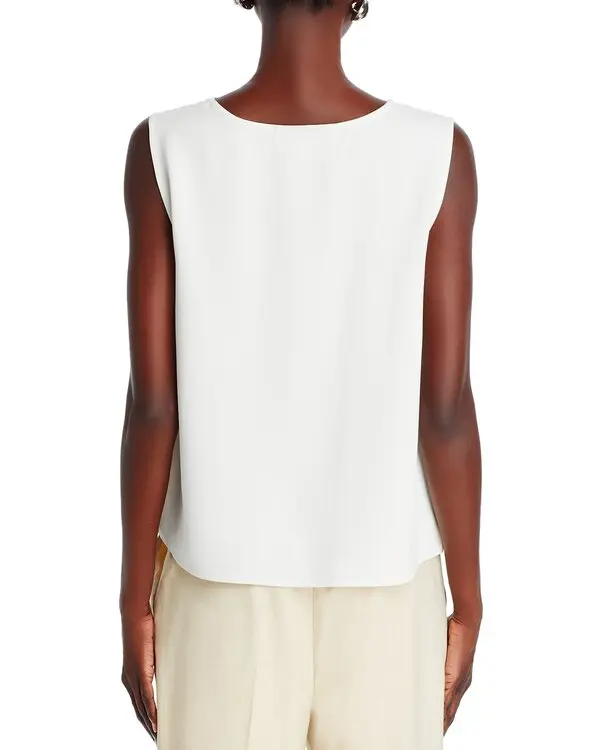 Caroline Rose Basic Tank Top - White