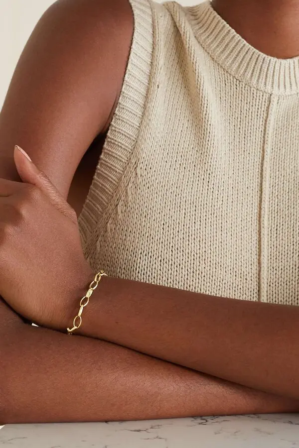 JENNIFER MEYER Medium Edith 18-karat Bracelet