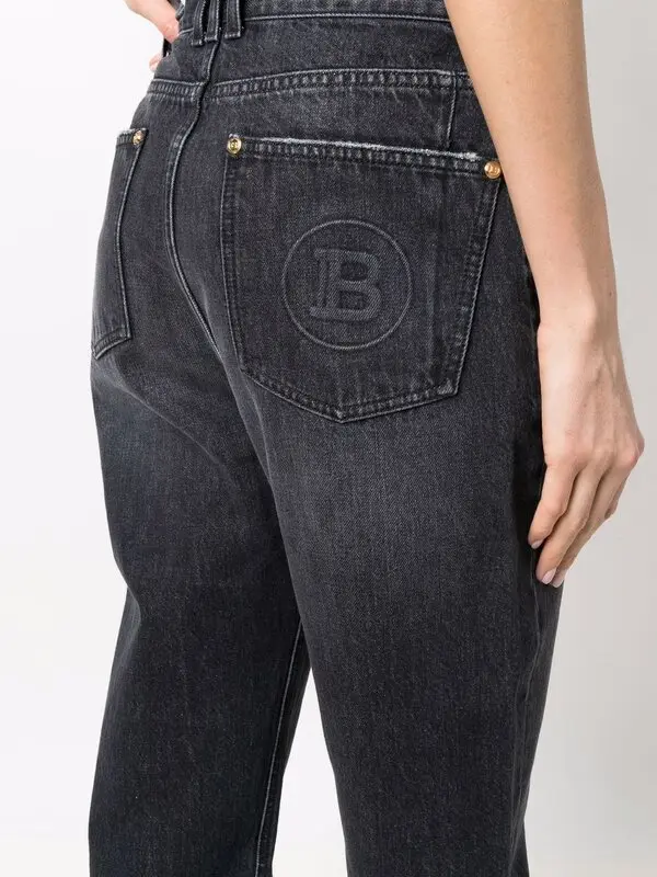 Balmain Low-rise Boyfriend Jeans