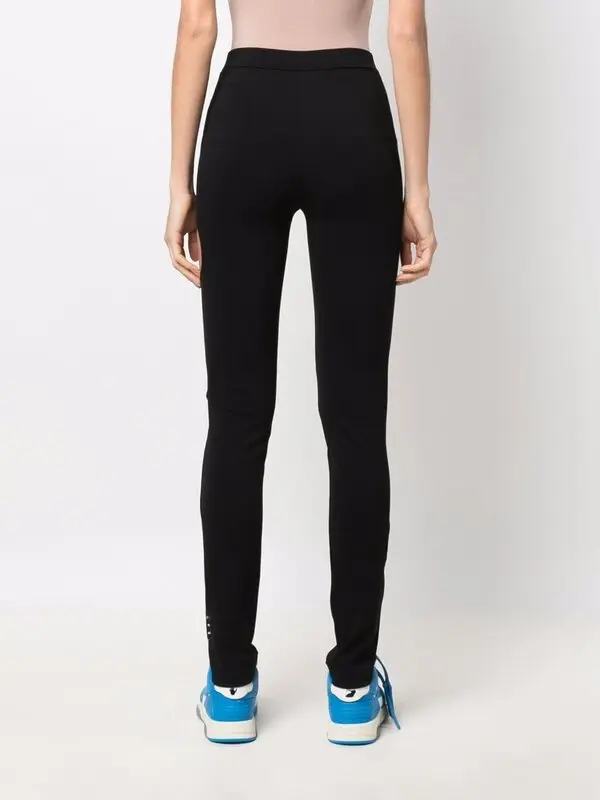 Off-White High-waisted Trousers - Black