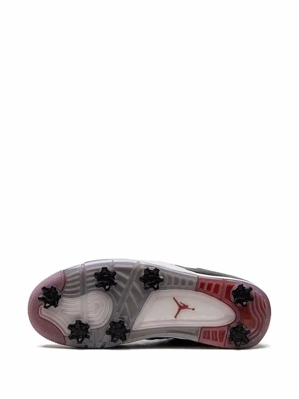 JORDAN Air 4 Golf Bred Sneakers - Black