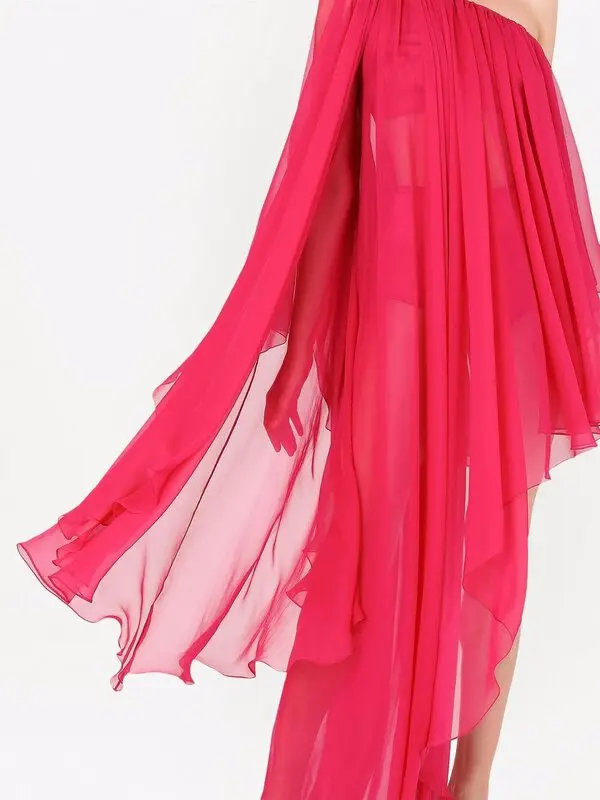 Dolce & Gabbana One-shoulder Draped Dress