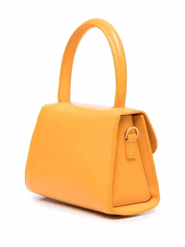 By Far Mini Top-handle Tote Bag - Orange