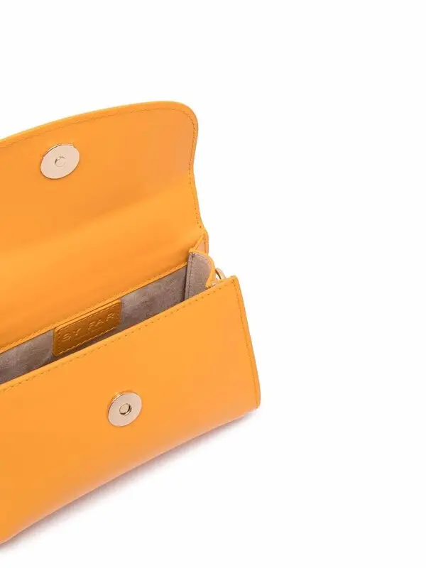 By Far Mini Top-handle Tote Bag - Orange