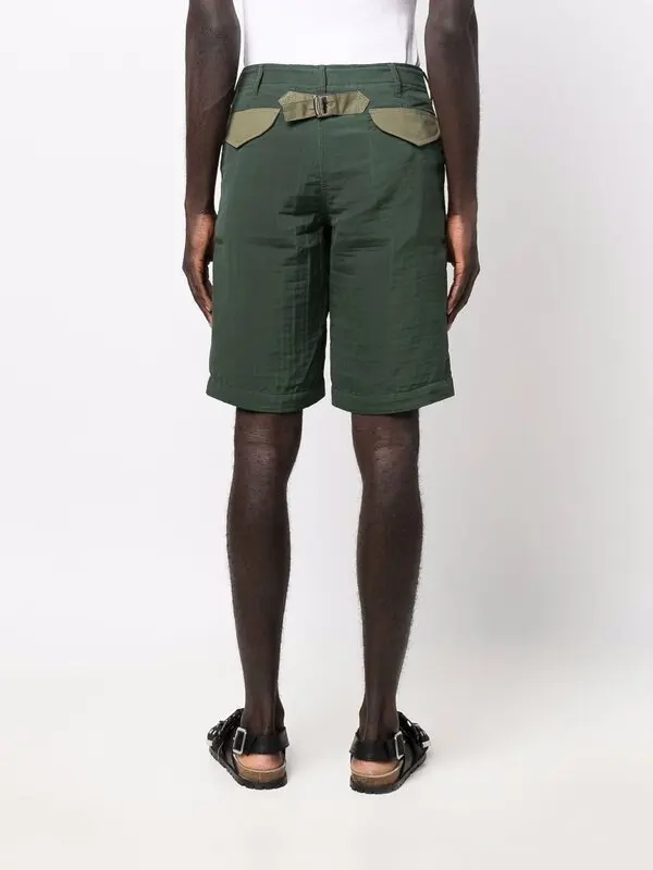 Sacai Buckle-detail Four-pocket Bermuda Shorts