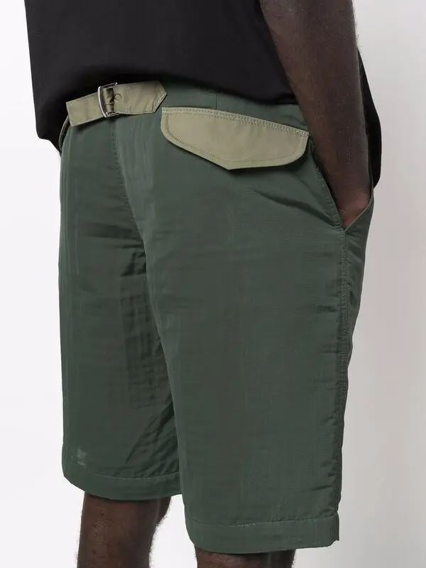 Sacai Buckle-detail Four-pocket Bermuda Shorts