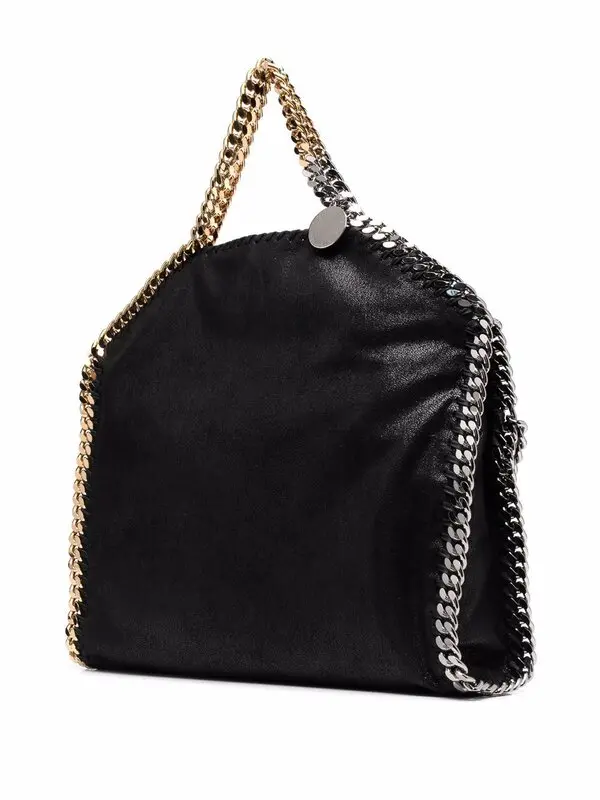 Stella McCartney Falabella Fold-over Tote Bag - Black