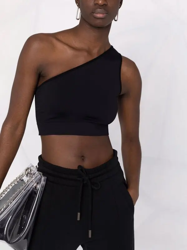 Rick Owens Athena One-shoulder Crop Top
