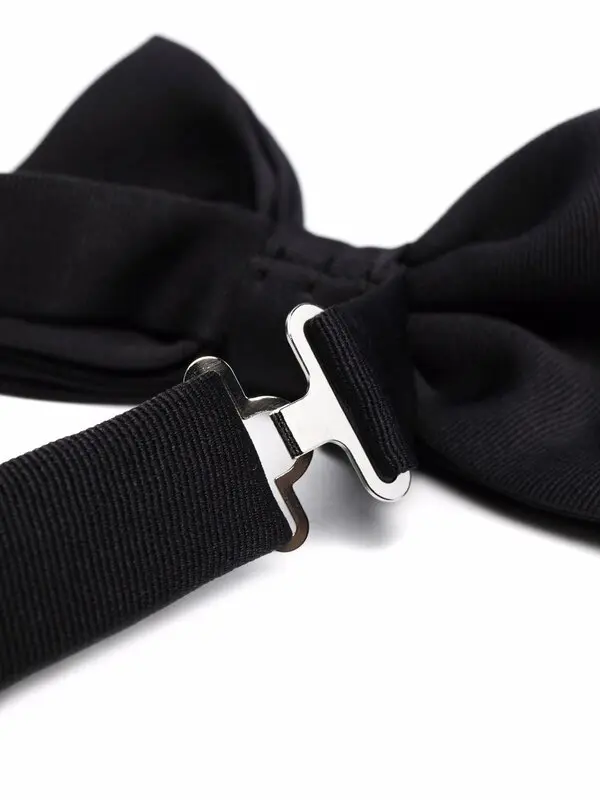 Tagliatore Ribbed Bow Tie - Blue
