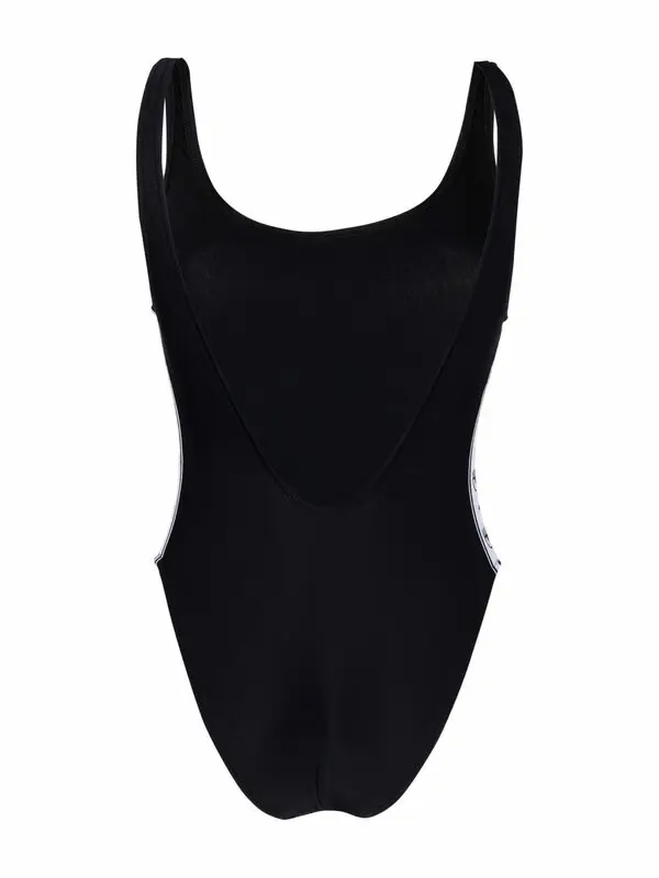 CHIARA FERRAGNI Logo-tape Open-back One-piece