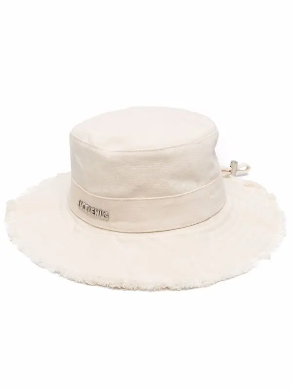 Jacquemus Le Bob Artichaut Bucket Hat - Neutrals