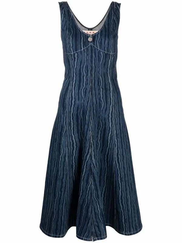 Marni Sleeveless Denim Dress