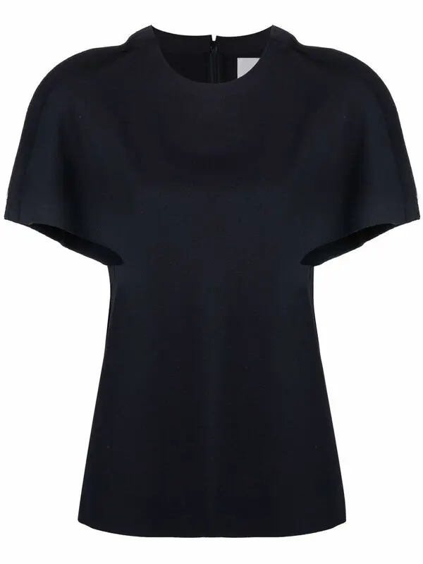 JIL SANDER Sculpted Short-sleeve Blouse